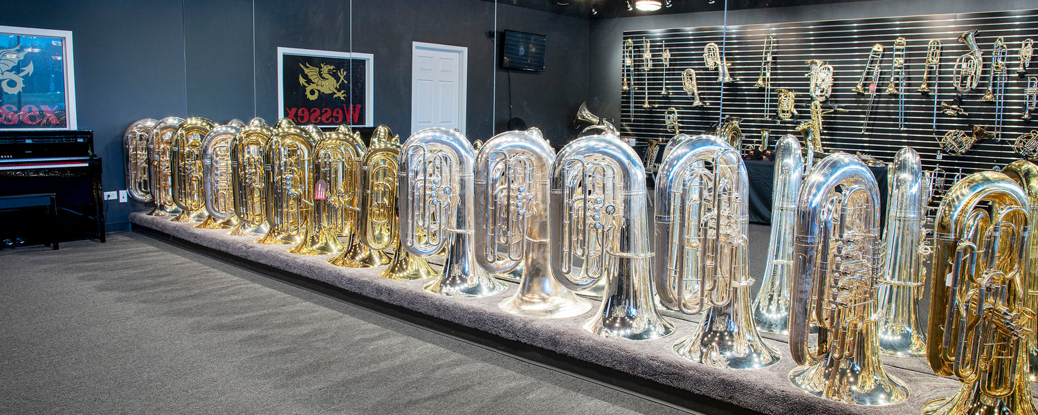 Our UK Showroom in Andover, Hampshire. – Wessex Tubas