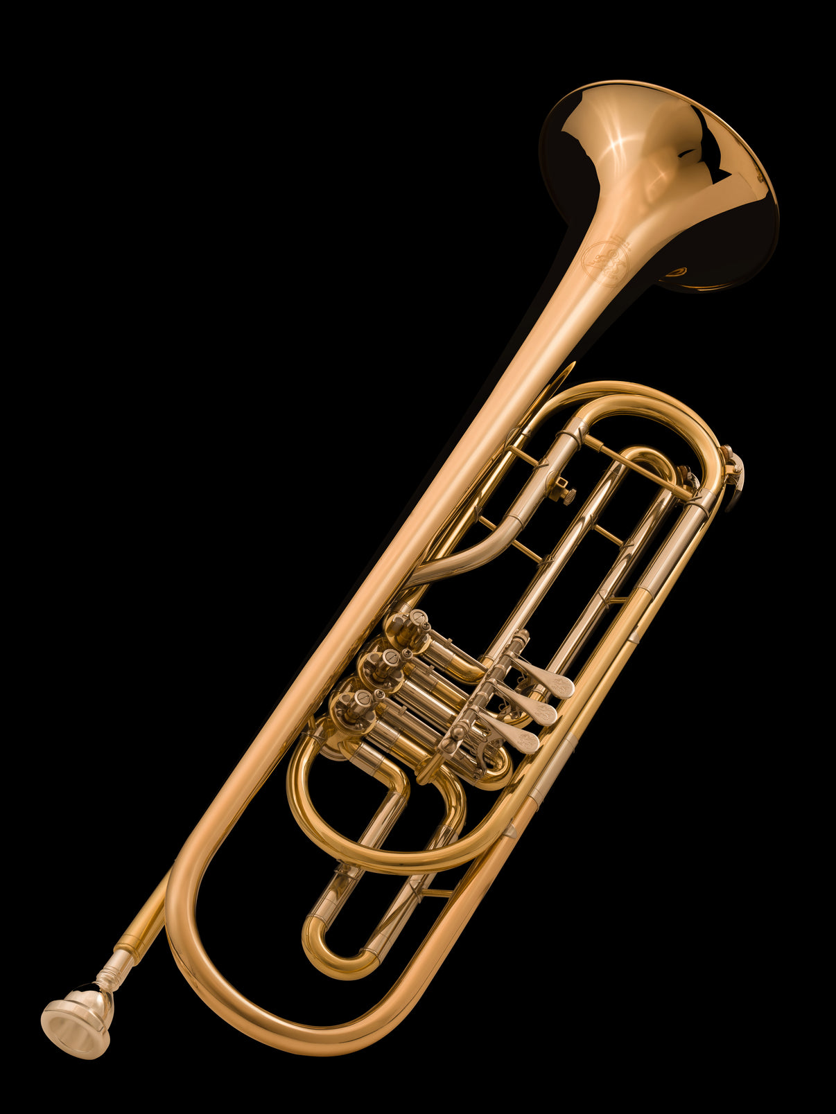 Bb Bass Trumpet (rotary valve) – BT2 – Wessex Tubas